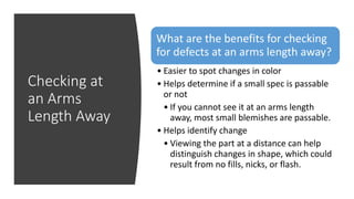 Inspection training techniques | PPTX