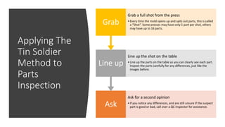 Inspection training techniques | PPTX