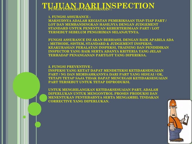 Inspector | PPT
