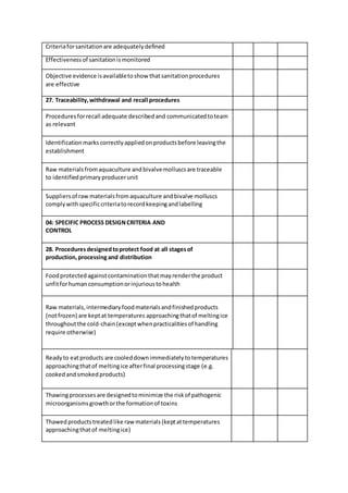 INSPECTOR CHECKLIST FOR PROCESSING PLANT AND MASS CATERING.docx