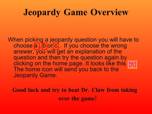 Animals Jeopardy Game | PPT