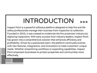 Streamline Fire & Life Safety Operations with Inspect Point | PPTX