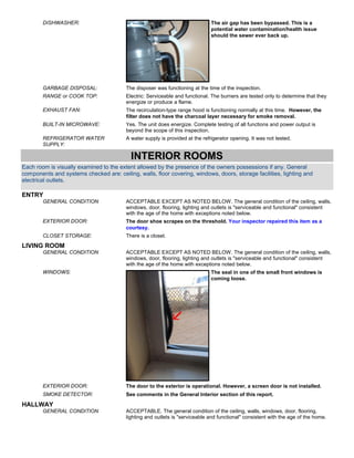 Inspectpro sample report | PDF | Home Improvement | Home & Garden