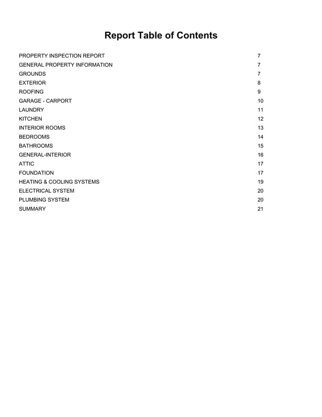 Inspectpro sample report | PDF