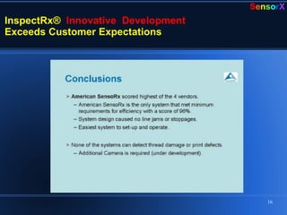 InspectRx® Vision Tech - Effective Micron Measurement | PPT