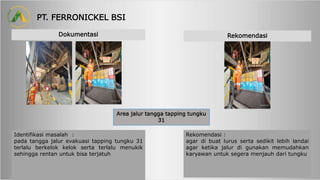 Inspeksi tangga darurat tungku PT BSI.pptx
