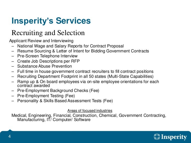 Insperity Service Platform