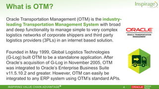 Inspirage OTM in the Cloud | PPTX
