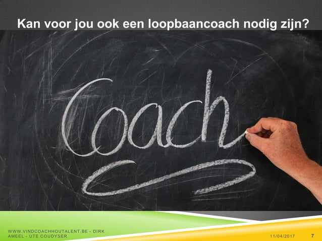 Inspiratie voor je loopbaanpad .... met loopbaanbegeleiding? | PPT