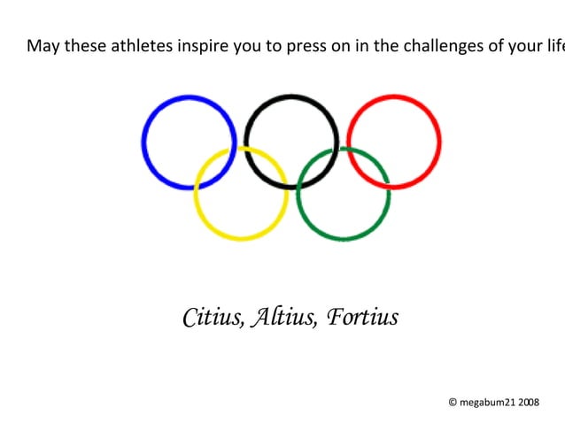 Inspirational Olympic Stories | PPT
