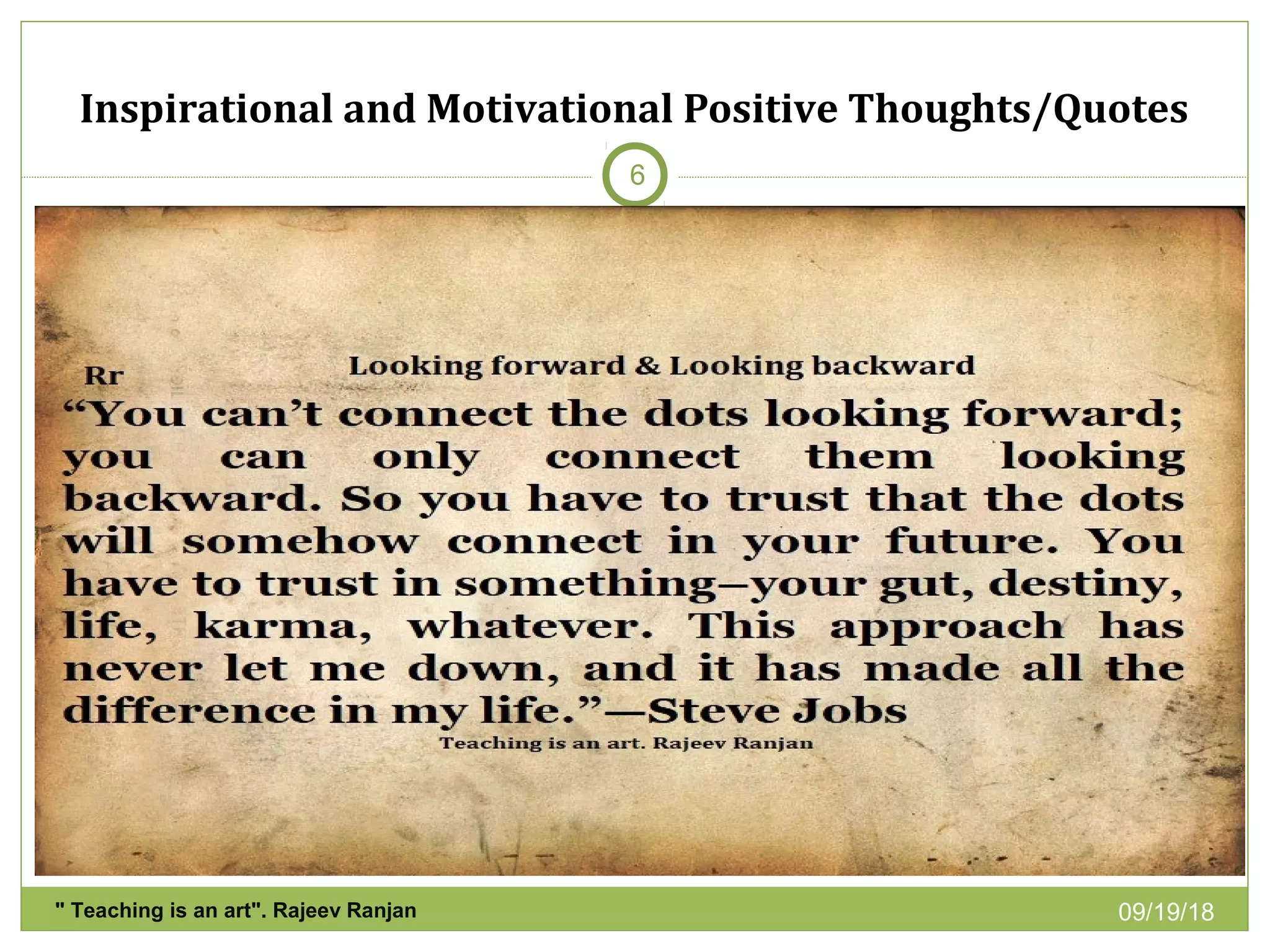 Inspirational and motivational positive thoughts quotes life changing ...