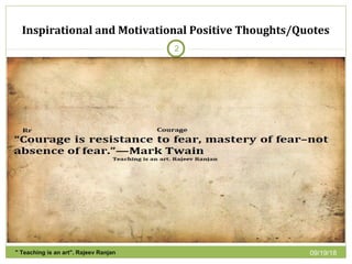 Inspirational and motivational positive thoughts quotes life changing ...