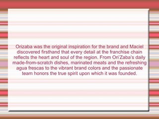 Inspirational Journey to Discover Orizaba, Mexico’s Old-World Flavors ...