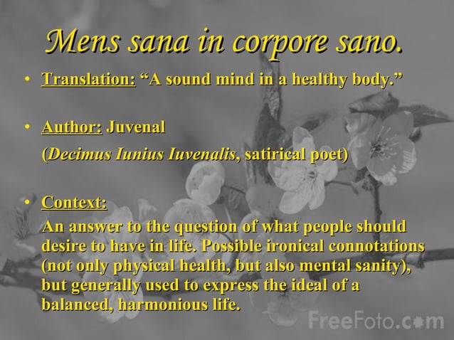 Inspirational Latin Mottos | PPS