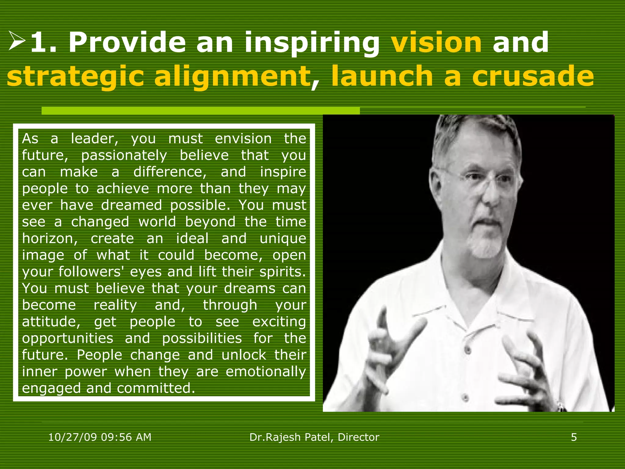 Inspirational Leadership | PPT