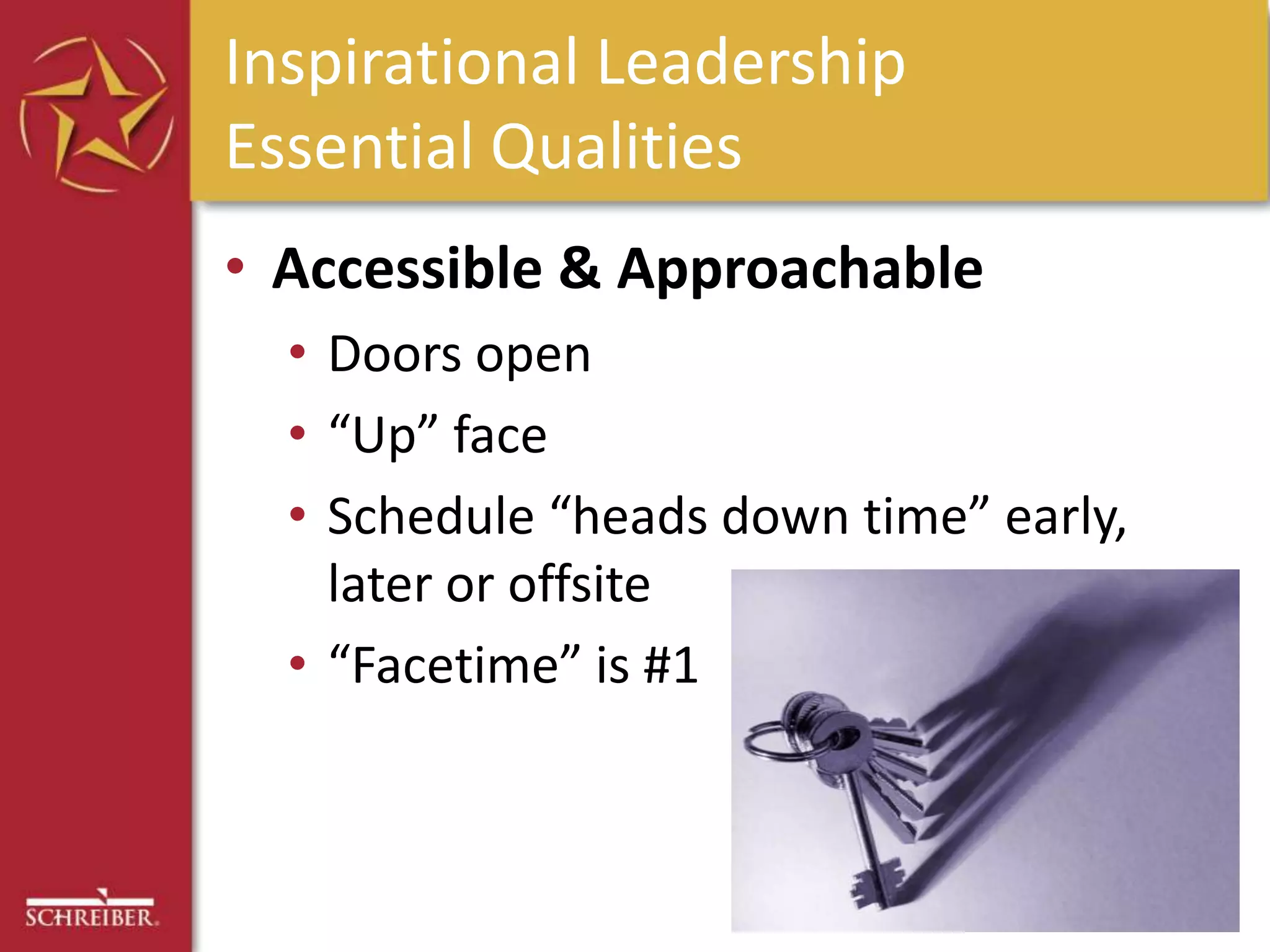 Inspirational Leadership | PPTX