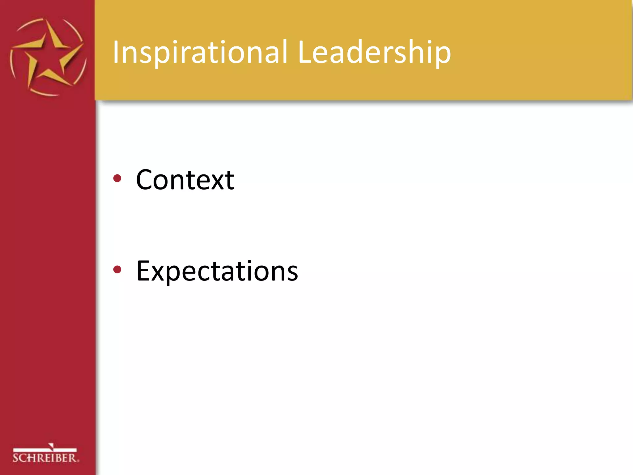 Inspirational Leadership | PPTX