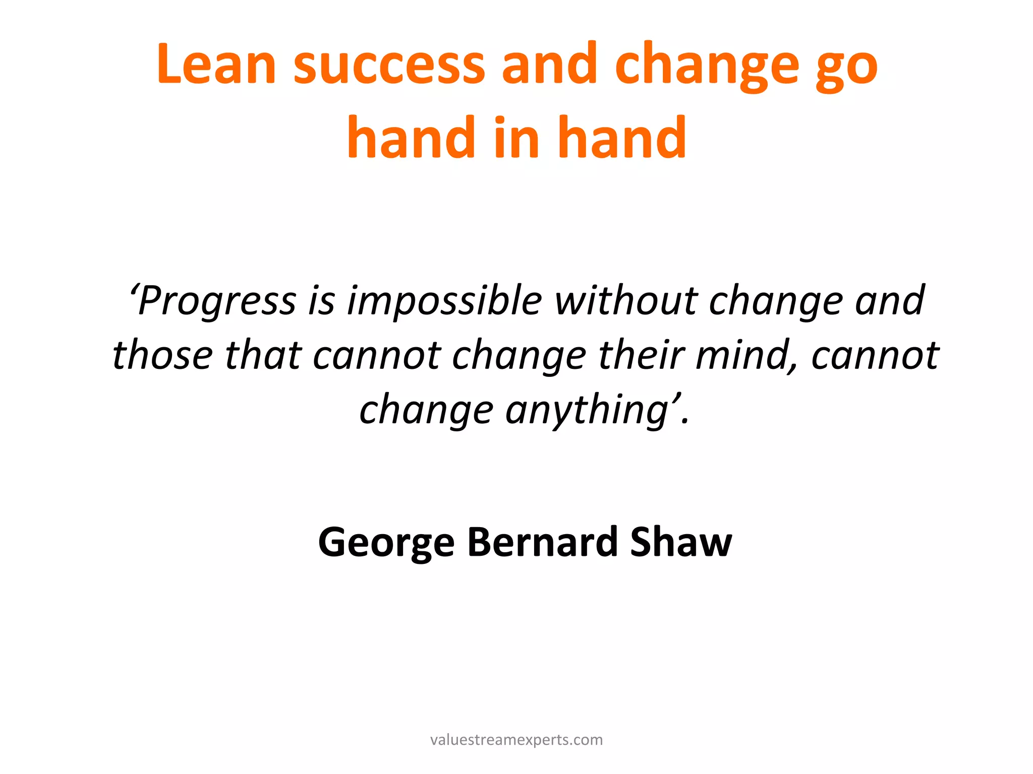 Inspirational lean quotes from successful leaders | PPT