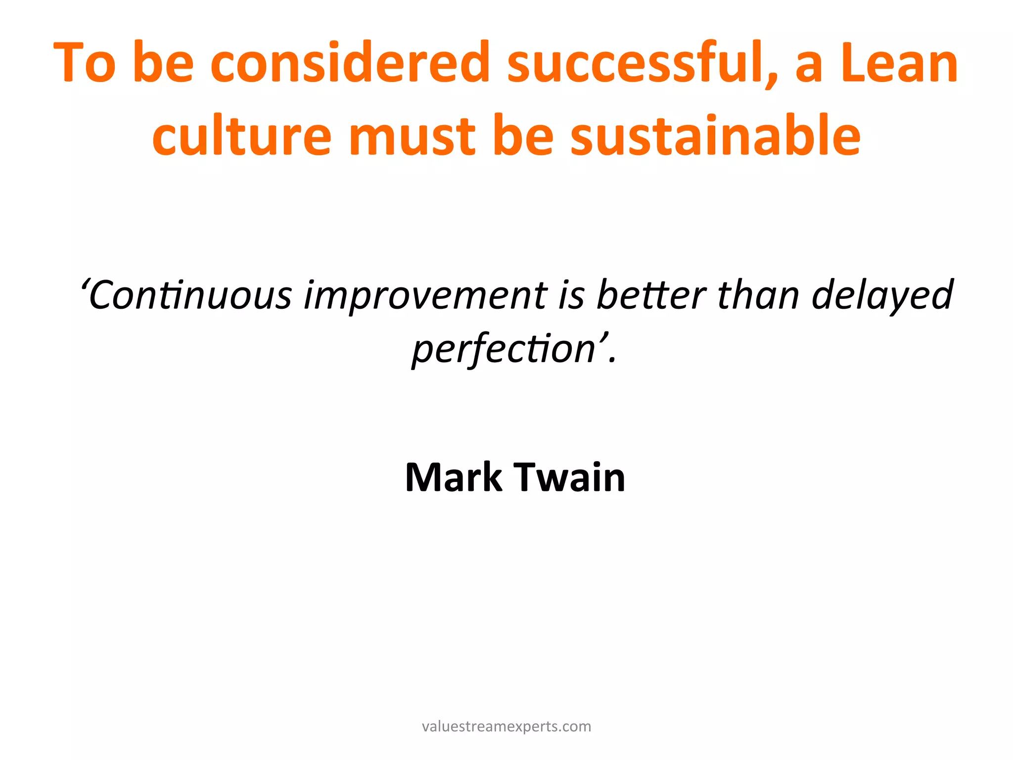 Inspirational lean quotes from successful leaders | PPT