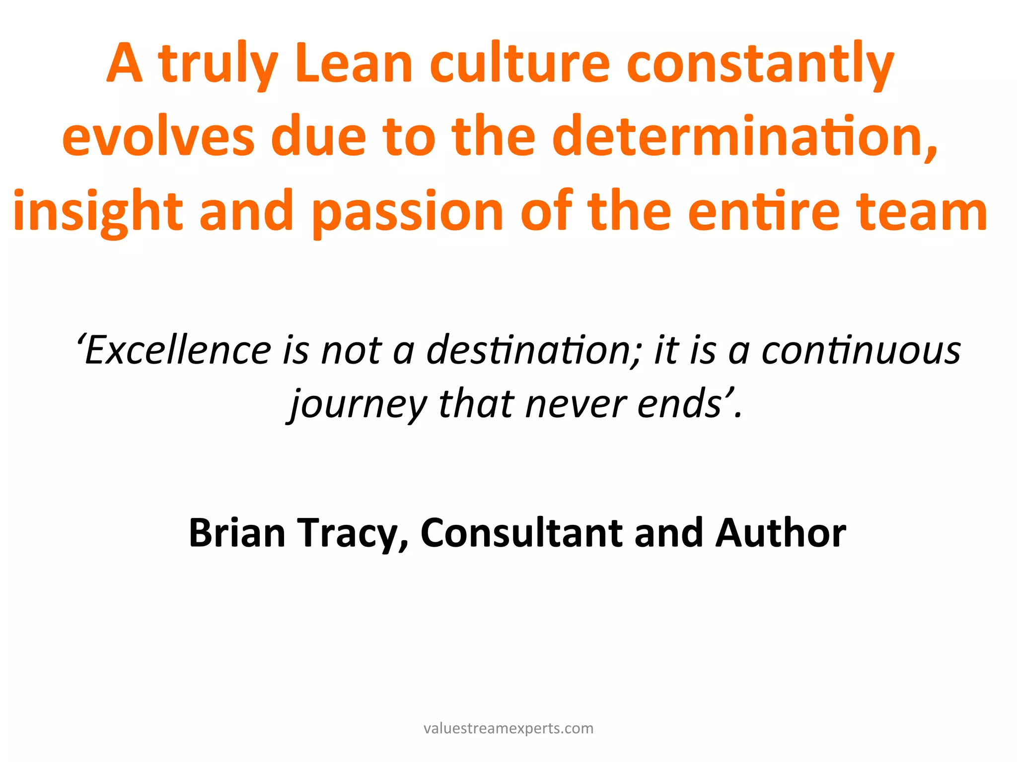 Inspirational lean quotes from successful leaders | PPT