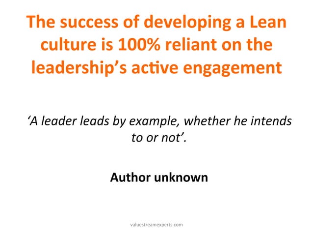 Inspirational lean quotes from successful leaders | PPT
