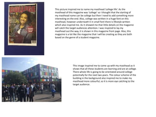 Inspirational masthead powerpoint | PPTX