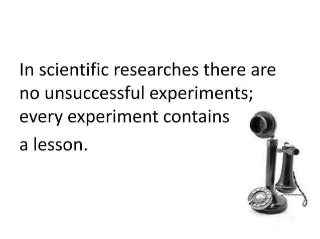 Inspirational and Prescient Quotes from Alexander Graham Bell | PPTX ...