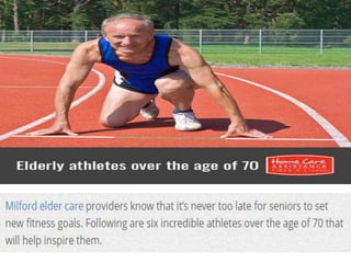 Inspirational seniors active athletes over the age of 70 | PPT