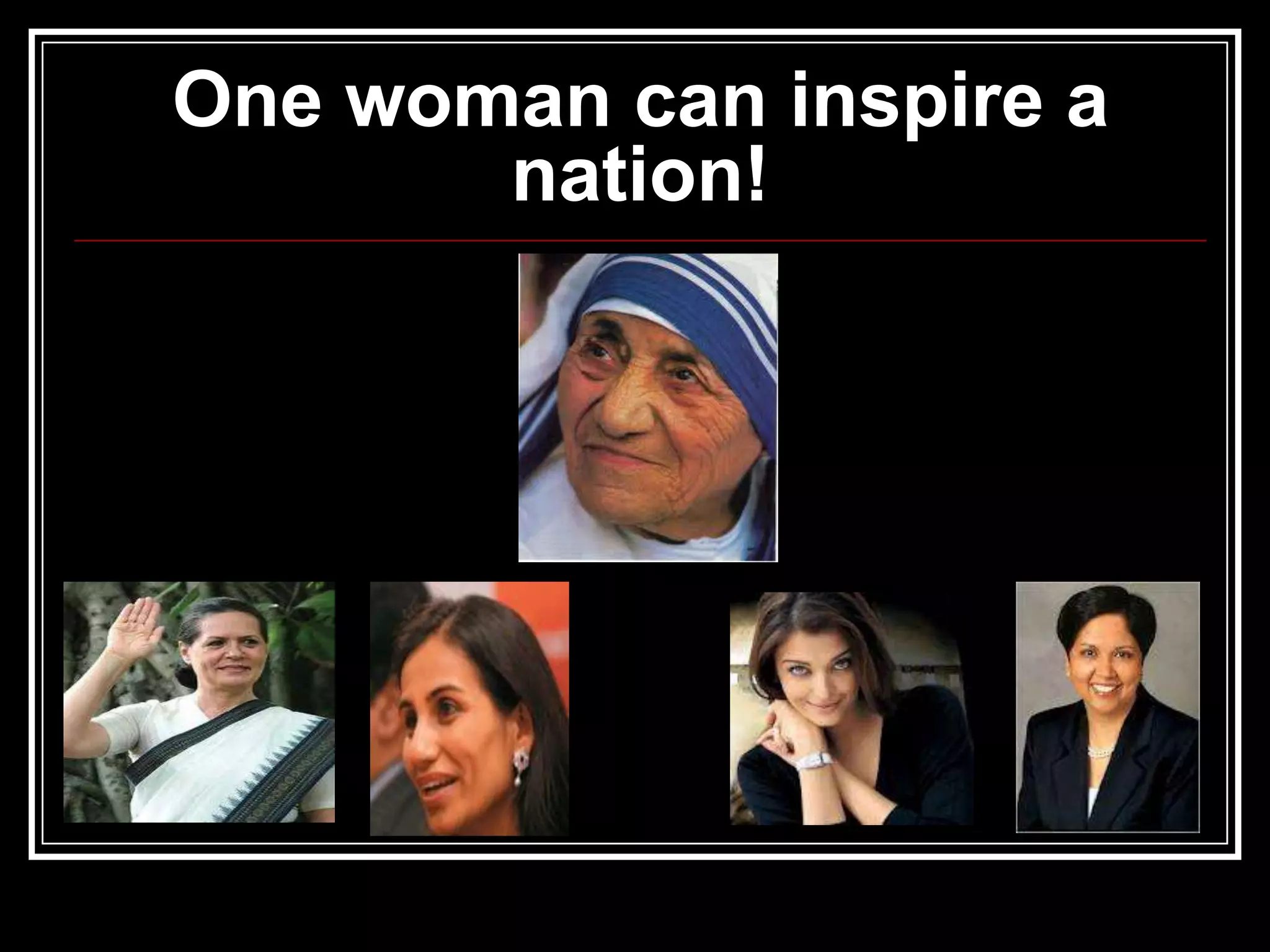 Inspirational women power point | PPTX