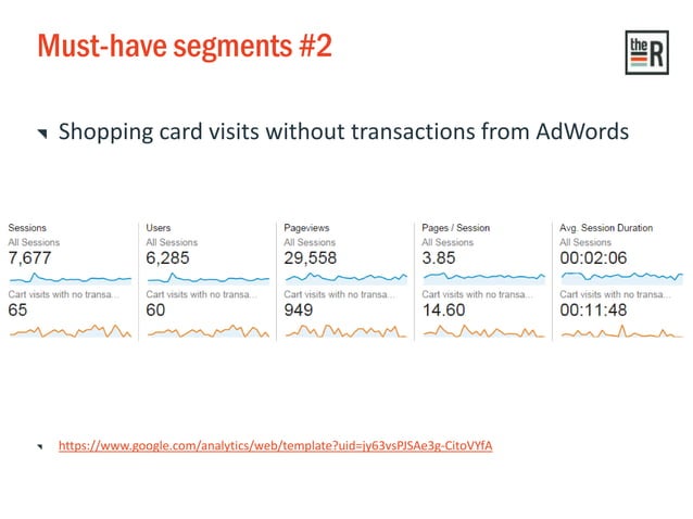 Segmentation in google analytics | PPT