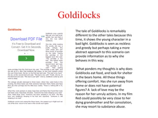 Inspiration from other fairy tales: | PPT