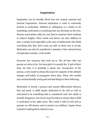 Inspiration ignition and_integration | PDF