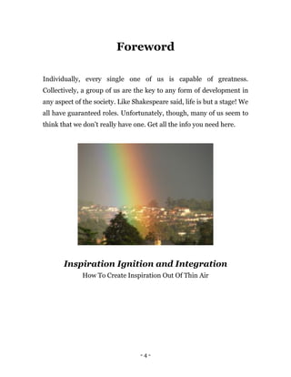 Inspiration ignition and_integration | PDF
