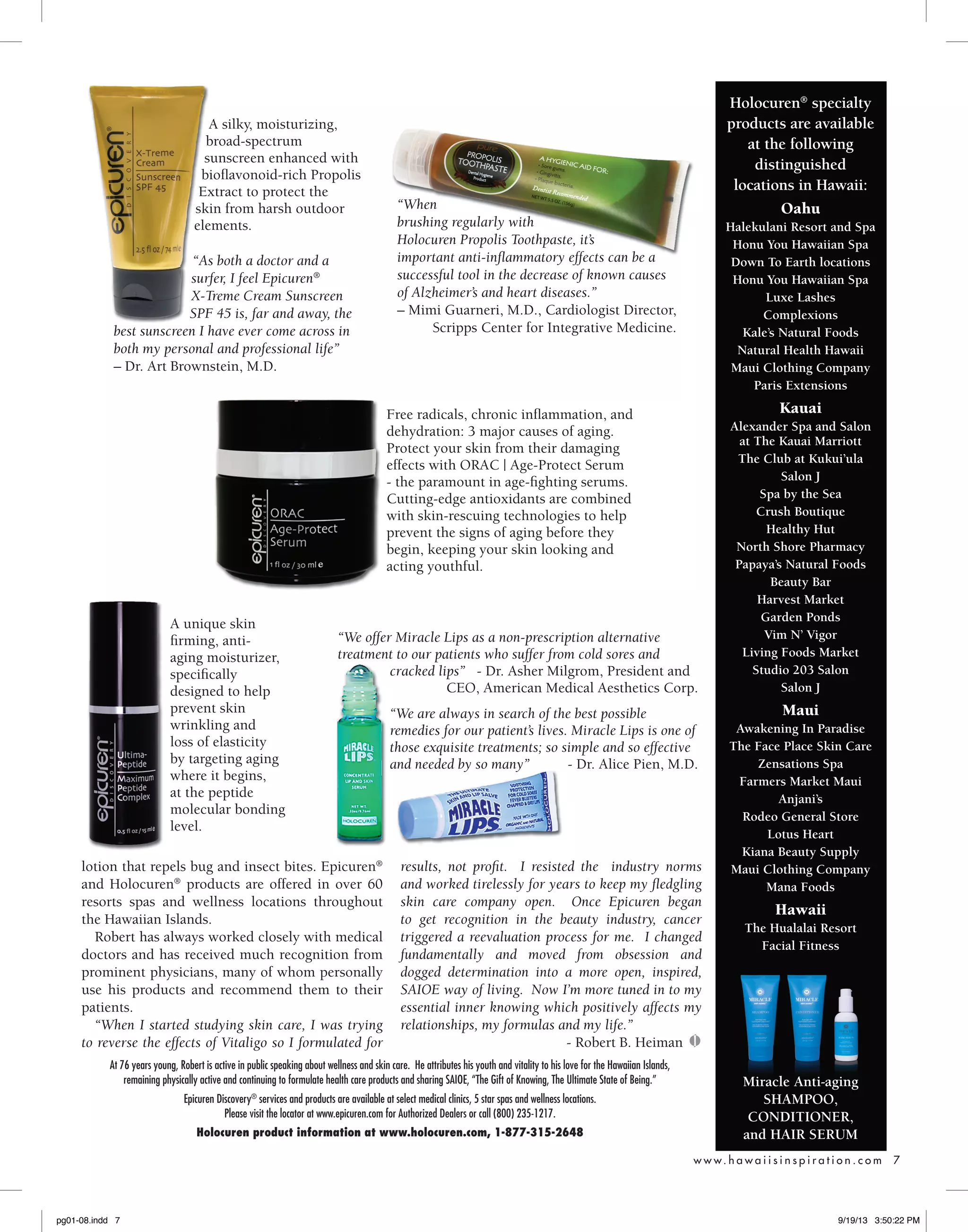 Robert B.Heiman An Island Visionary with Impact | PDF