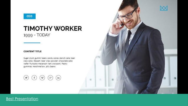 10 Great Examples of Powerpoint Presentations for Inspiration: Minimal ...