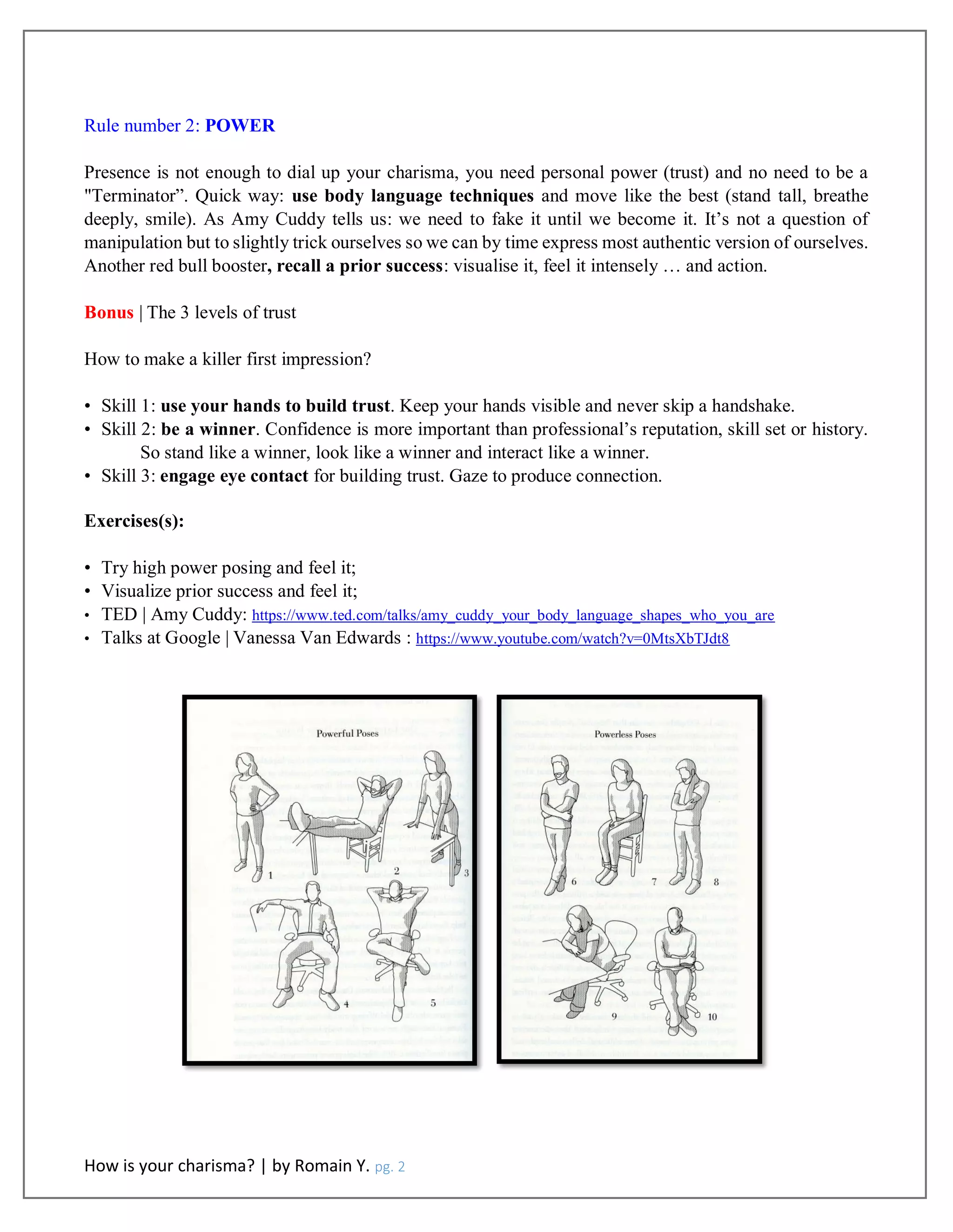 How to boost your charisma ? | PDF