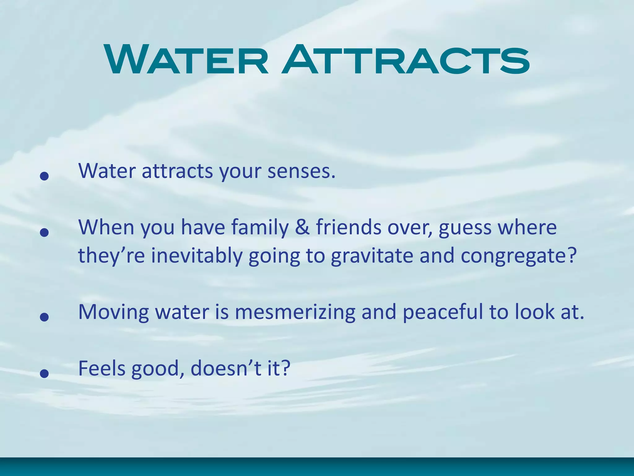6 Types of Water Features | PDF
