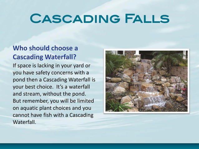 6 Types of Water Features | PDF