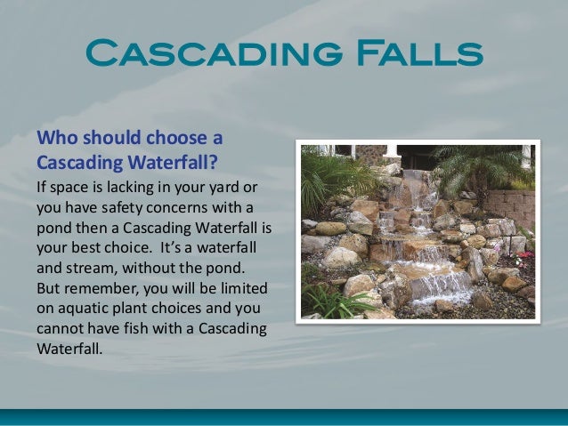 Different Types Of Water Features - Design Talk