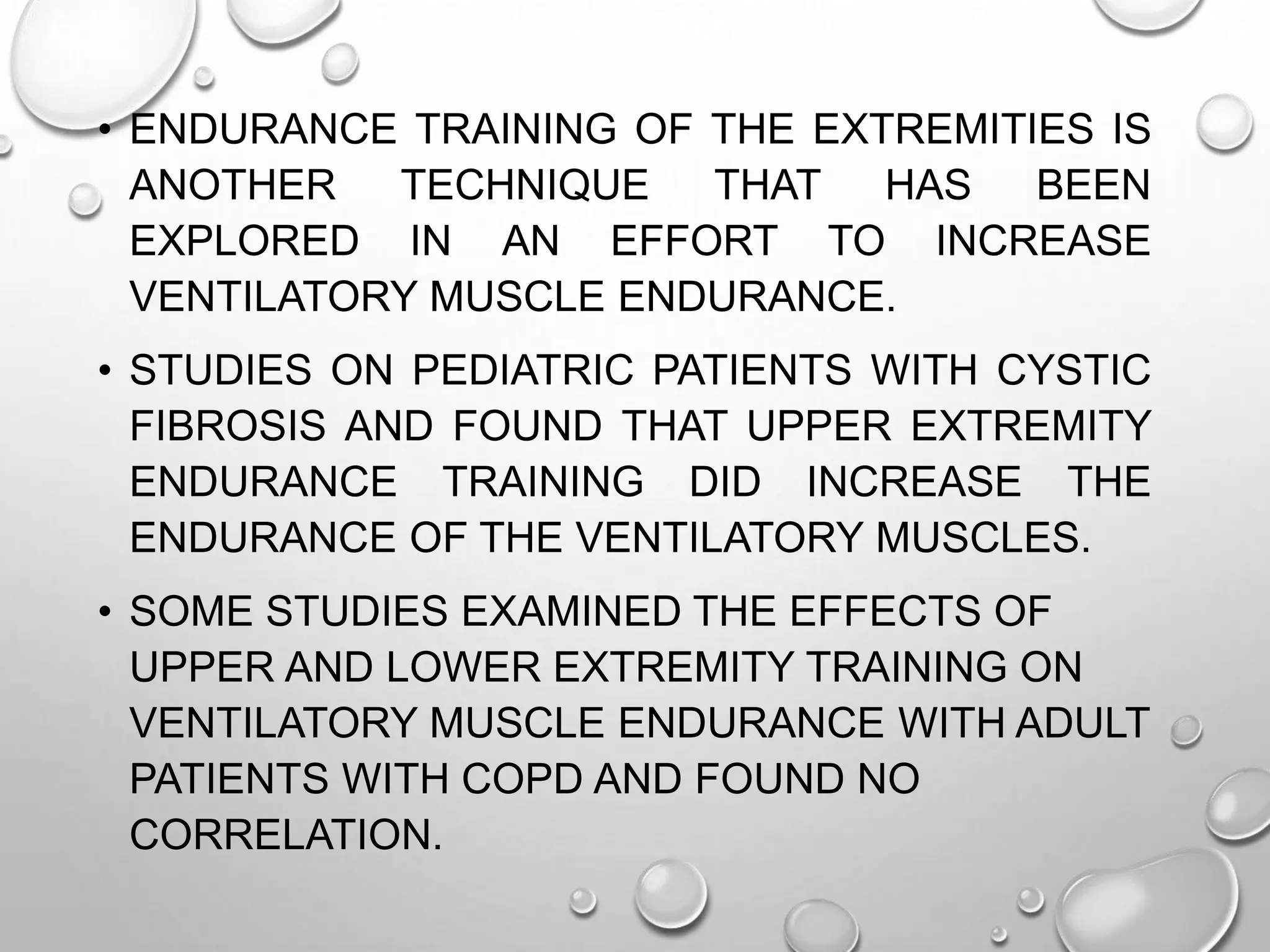 Inspiratory muscle training | PPTX