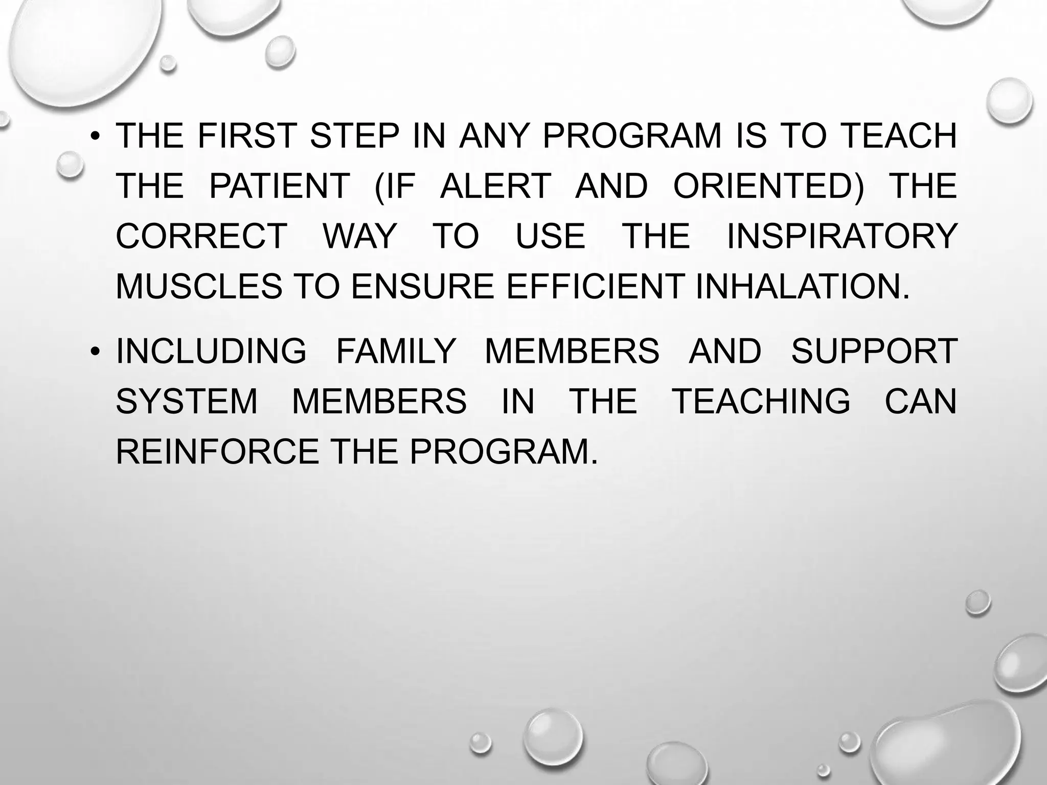 Inspiratory muscle training | PPTX