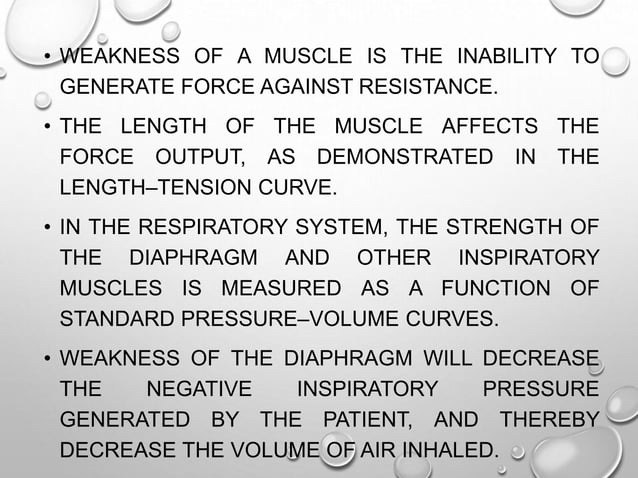 Inspiratory muscle training | PPTX