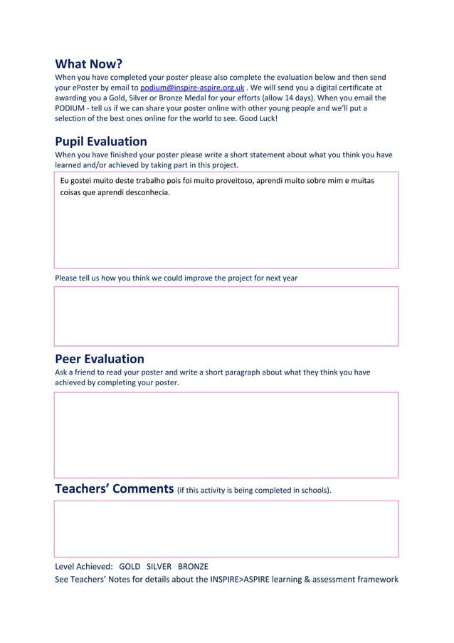 Inspire aspire - poster | DOC