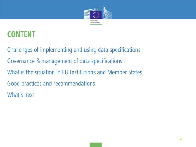 SEMIC - Governance and management of data specifications | PPT