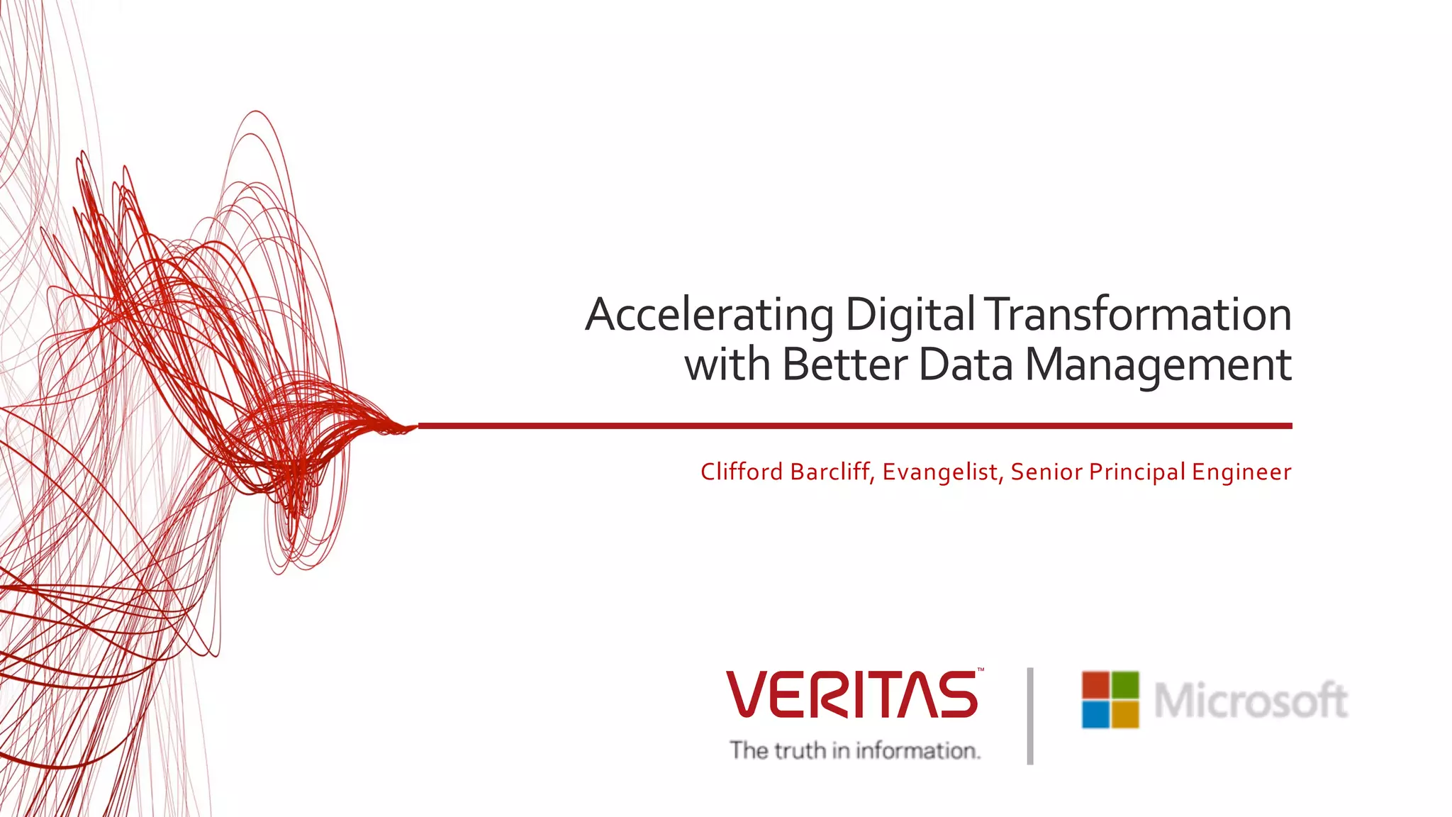 Accelerating Digital Transformation With Better Data Management Ppt