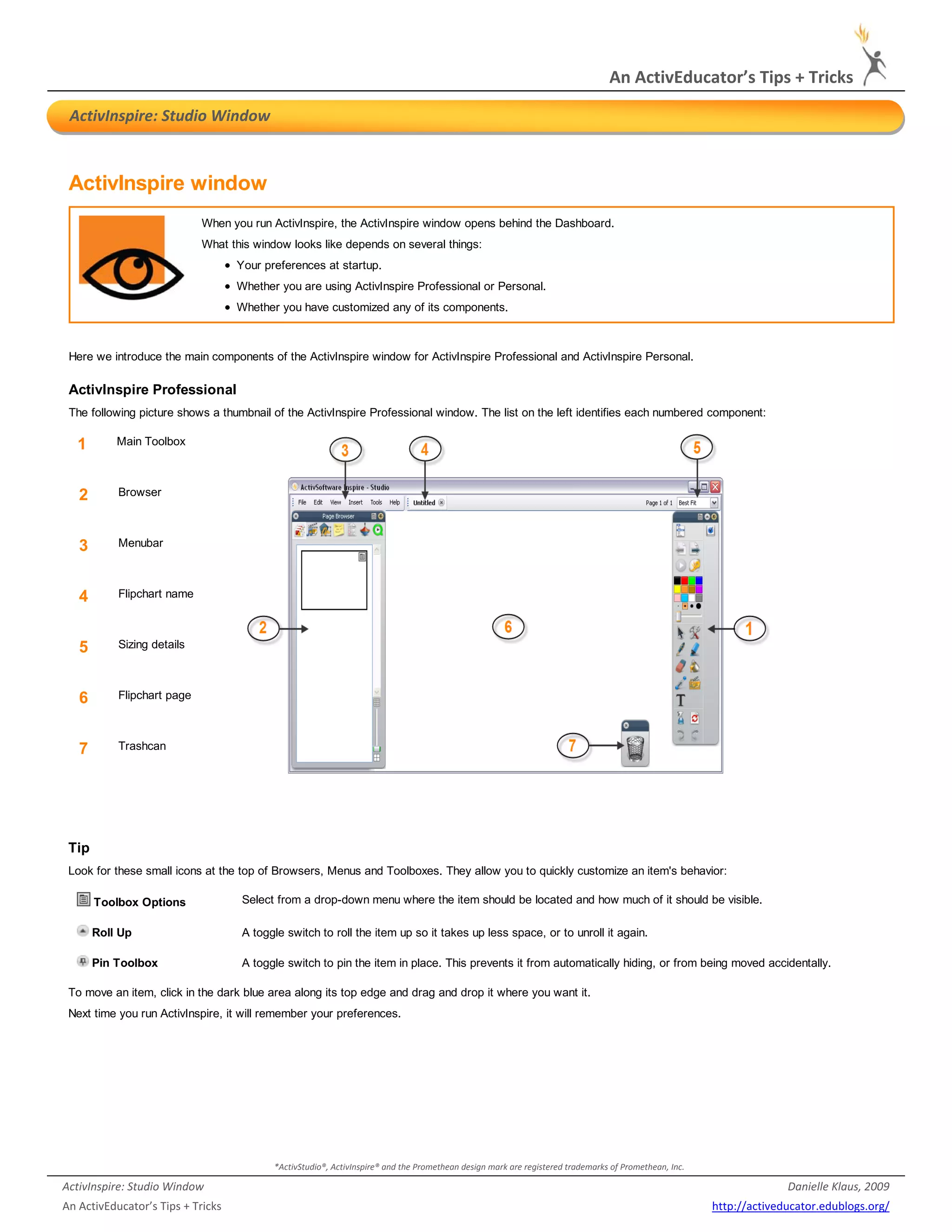 Inspire activ inspire+window_dk | PDF
