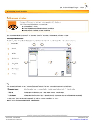 Inspire activ inspire+window_dk | PDF