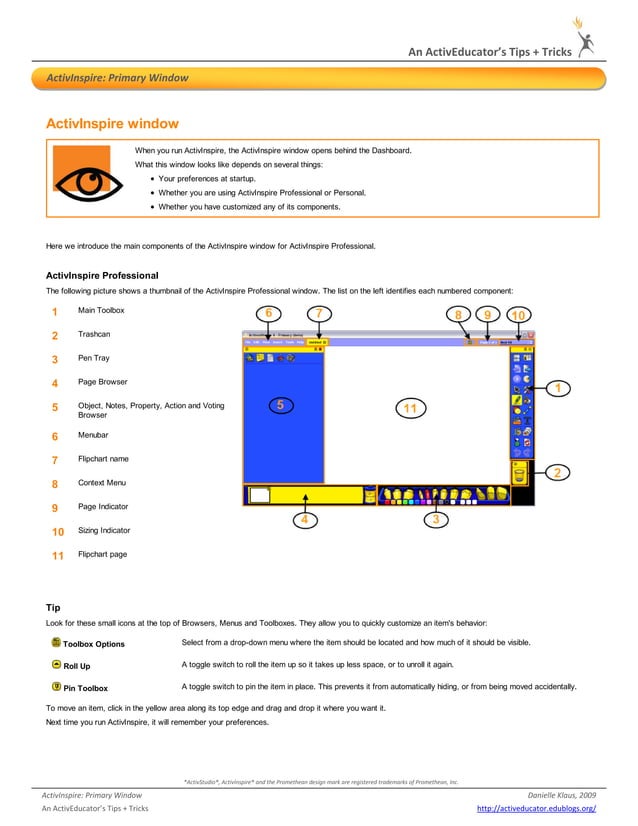Inspire activ inspire+window_dk | PDF