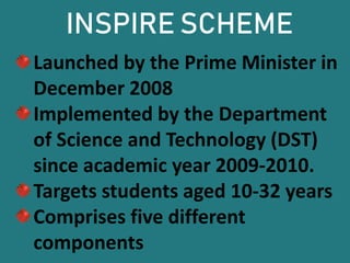 INSPIRE Awards MANAK ((Innovation in Science Pursuit for Inspired ...