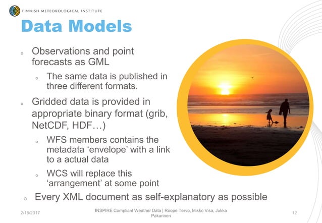 Inspire Compliant Weather Data | PPT